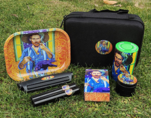 Custom portable smoking sets weed rolling tray grinder set wholesale ...